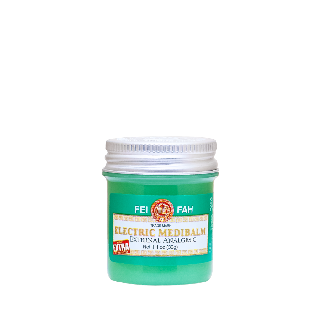 Fei Fah Electric Medibalm Extra w/Croc Oil Gift Set 30g x 6 - Pain ...